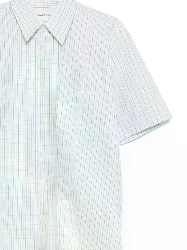 NAMACHEKO Cordelia Checked Shirt - Green