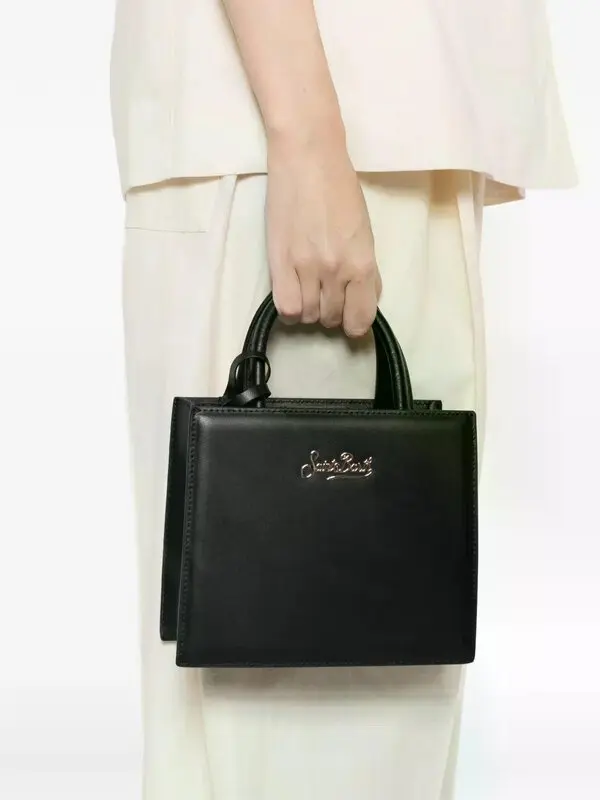 MC2 SAINT BARTH Logo Mini Bag - Black