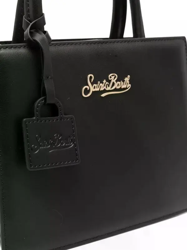 MC2 SAINT BARTH Logo Mini Bag - Black