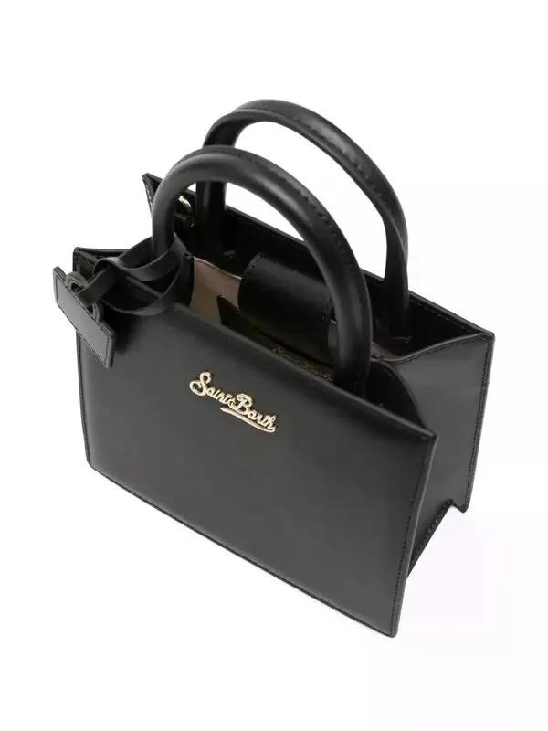 MC2 SAINT BARTH Logo Mini Bag - Black