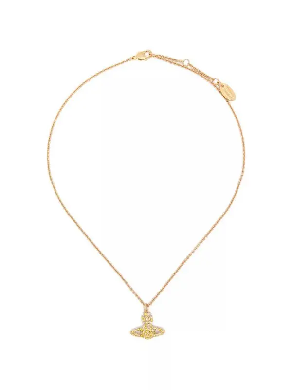 VIVIENNE WESTWOOD Grace Bas Relief Pendant Necklace - Gold
