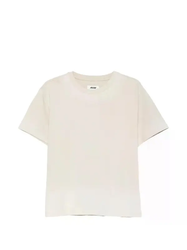 ALIS Torey Cropped Print T-shirt