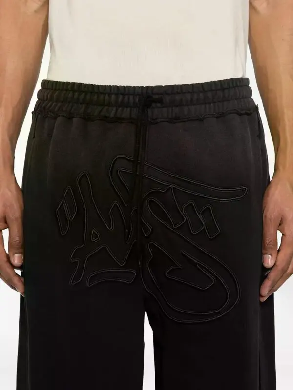 ALIS Mikheil Embroidered Wide Trousers