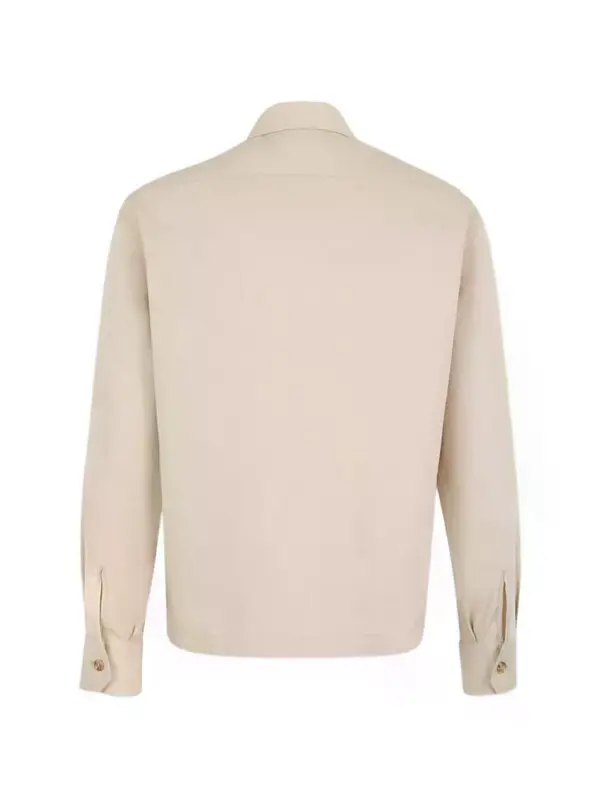 LARDINI Patch-pocket Jacket - Neutrals