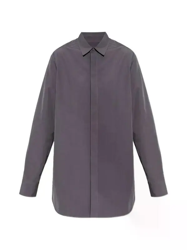 JIL SANDER Notched Back Shirt - Grey