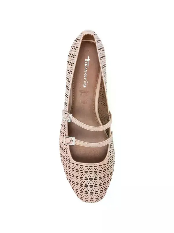 TAMARIS Cut-out Strap Ballet Flats
