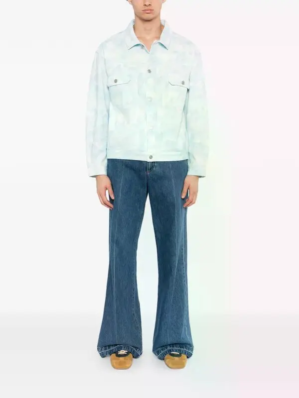 AGNES B. Floral Camouflage Jacket
