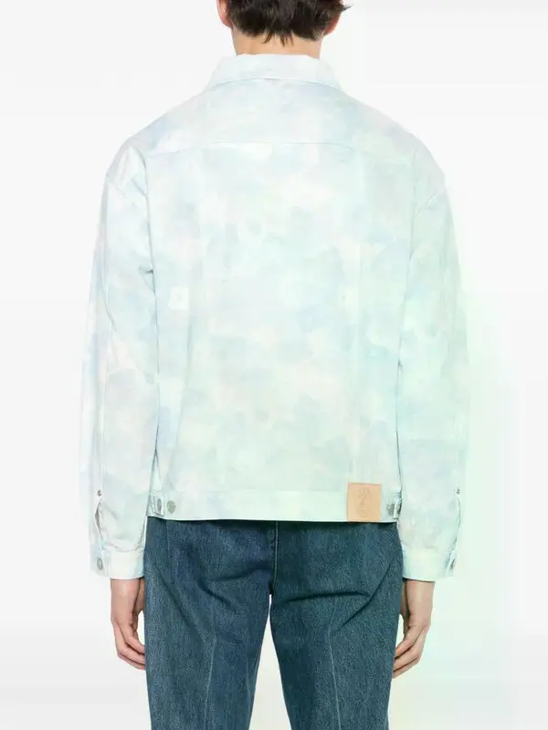 AGNES B. Floral Camouflage Jacket