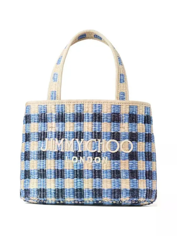JIMMY CHOO East-west Mini Tote Bag - Blue