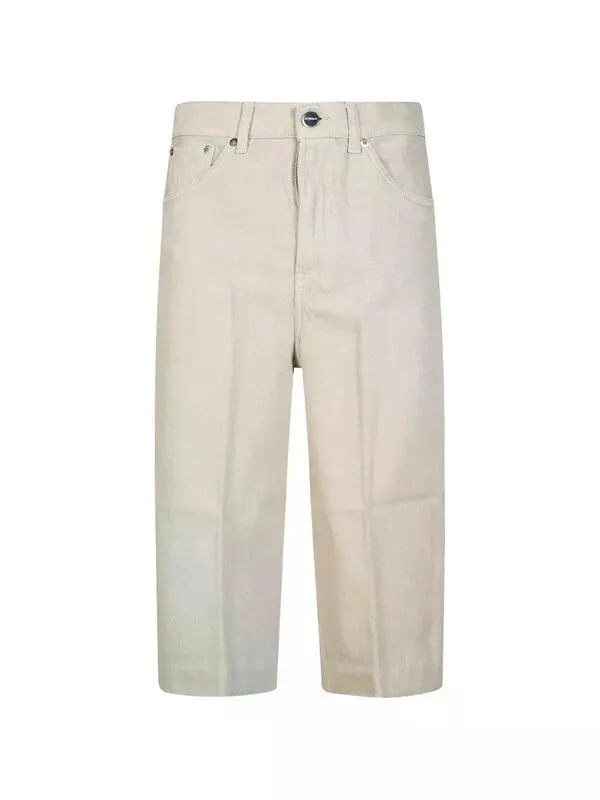 DONDUP Belt Loops Shorts - Neutrals