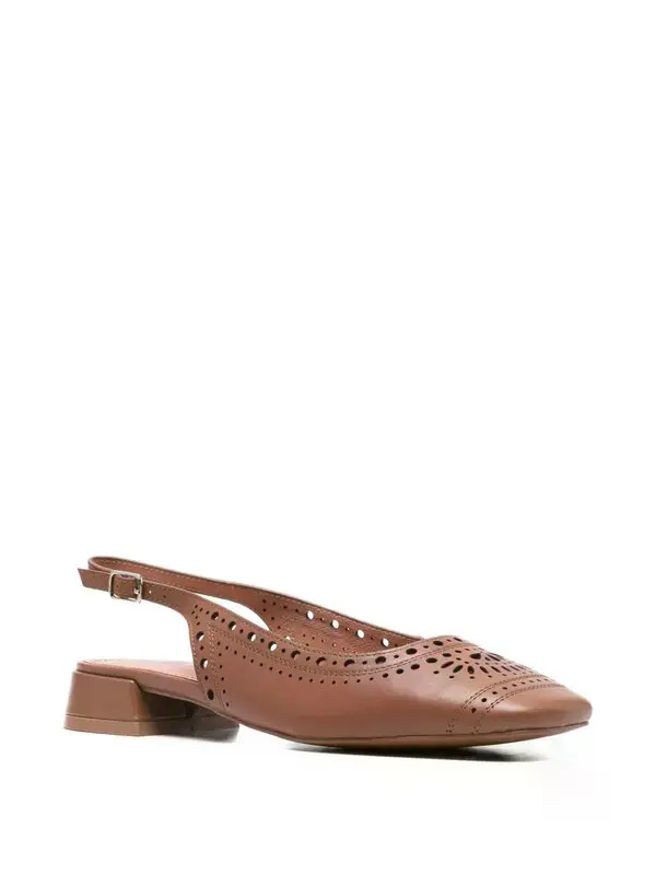 BIBI LOU Laser-cut Slingback Ballet Flats