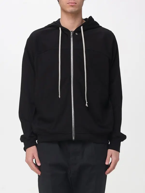 Rick Owens Zip-up Hoodie - Black