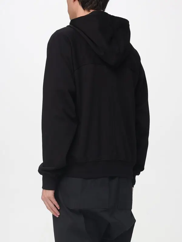 Rick Owens Zip-up Hoodie - Black