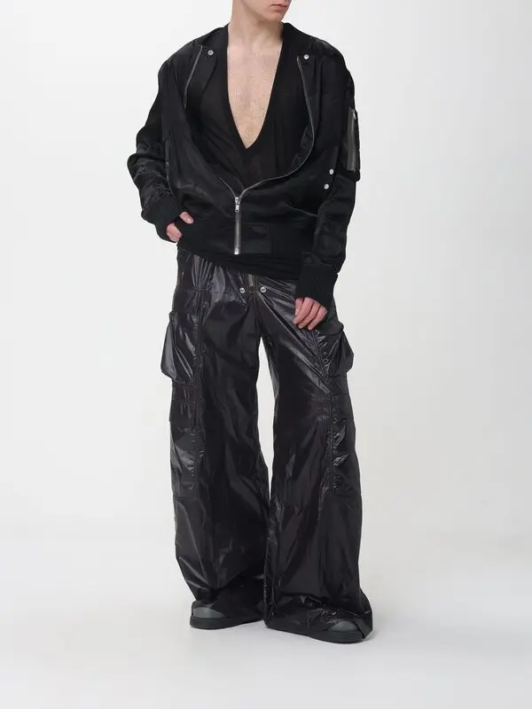 Rick Owens Wide Leg Cargo Pants