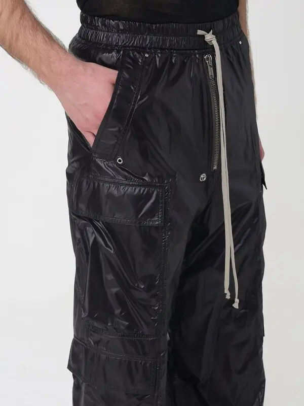 Rick Owens Wide Leg Cargo Pants