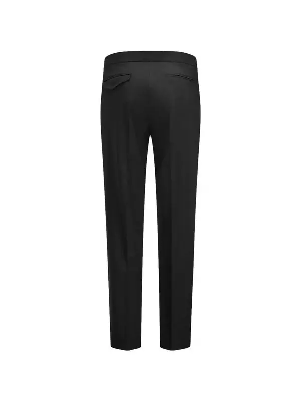 CELLAR DOOR Pleated Trousers - Black