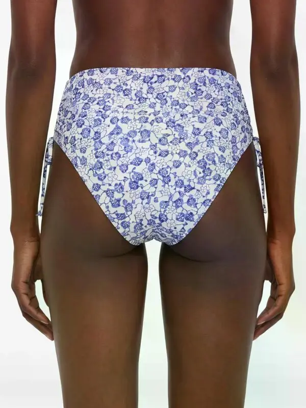 Isabel Marant Étoile Prudi Floral Print Bikini Briefs - Neutrals