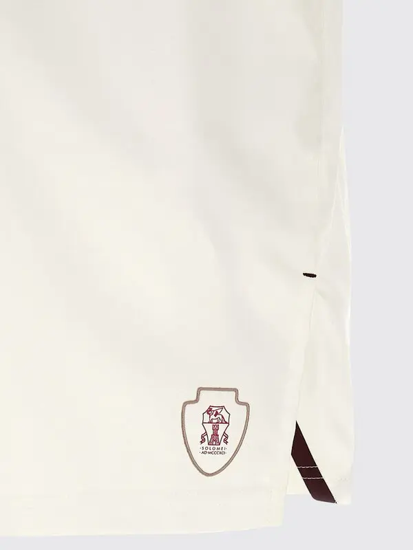 Brunello Cucinelli Technical Fabric Knee-length Shorts - White
