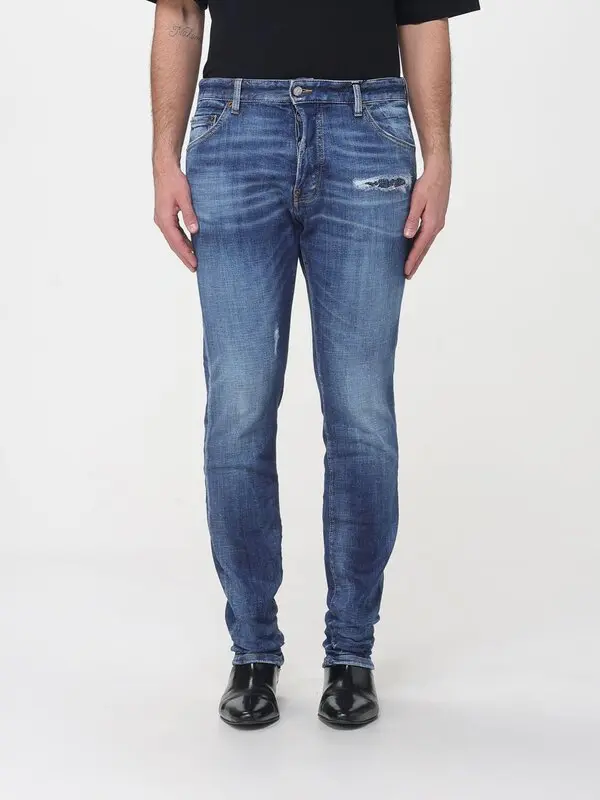 DIESEL® Dsquared2 Distressed Wash Denim Jeans