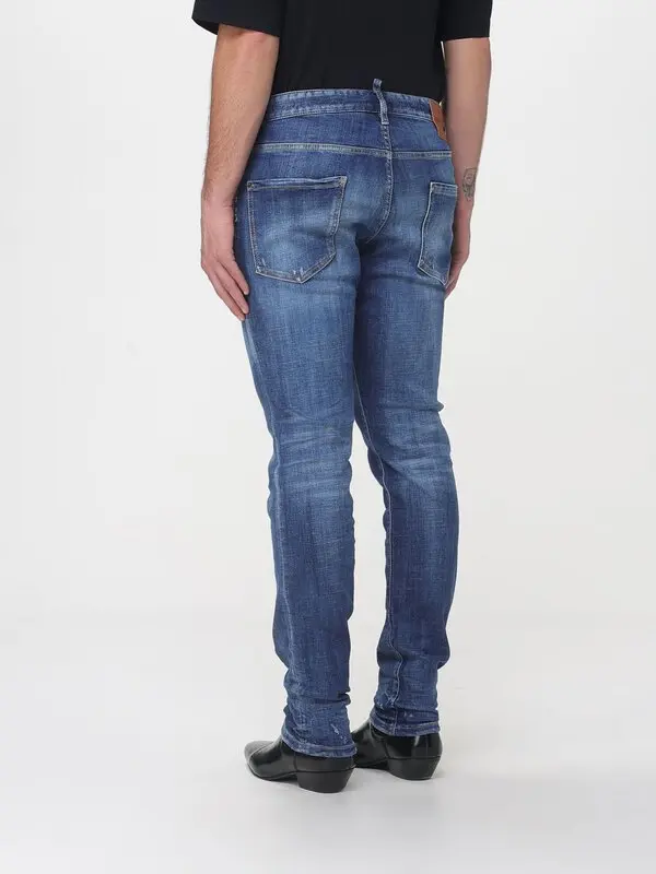 DIESEL® Dsquared2 Distressed Wash Denim Jeans