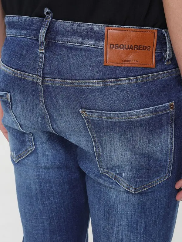 DIESEL® Dsquared2 Distressed Wash Denim Jeans