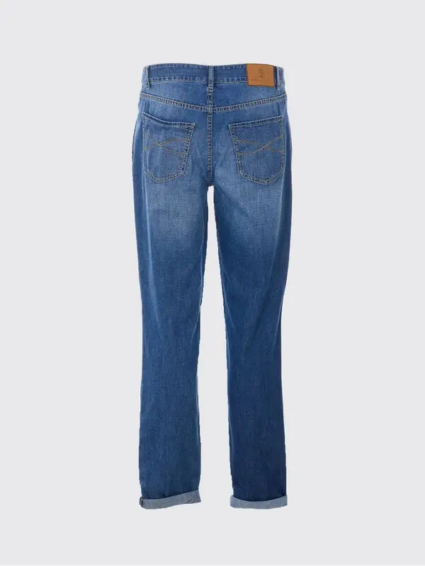 Brunello Cucinelli Straight Leg Jeans - Denim