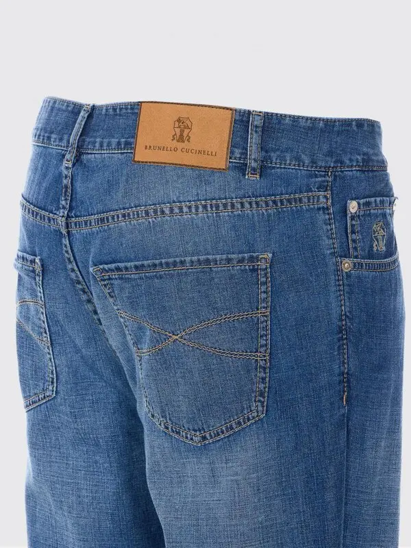 Brunello Cucinelli Straight Leg Jeans - Denim
