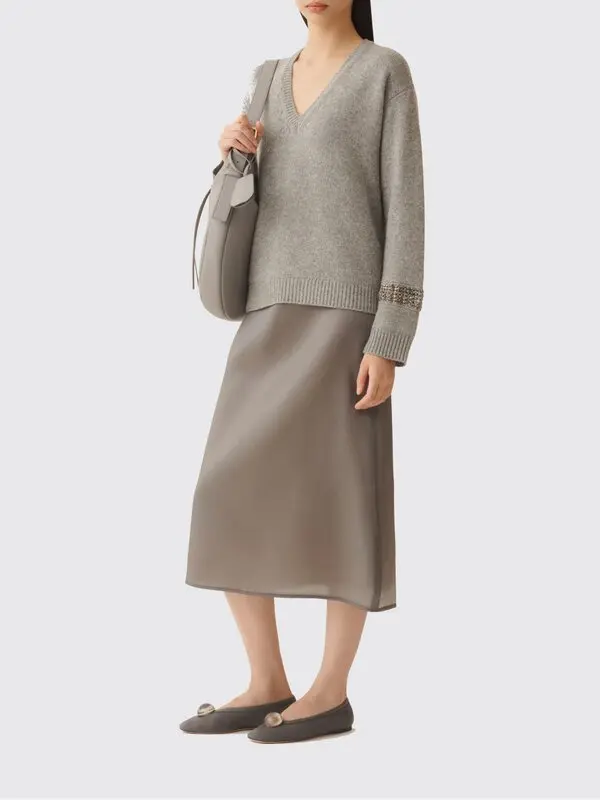 Fabiana Filippi Virgin Wool, Silk, And Cashmere Pullover