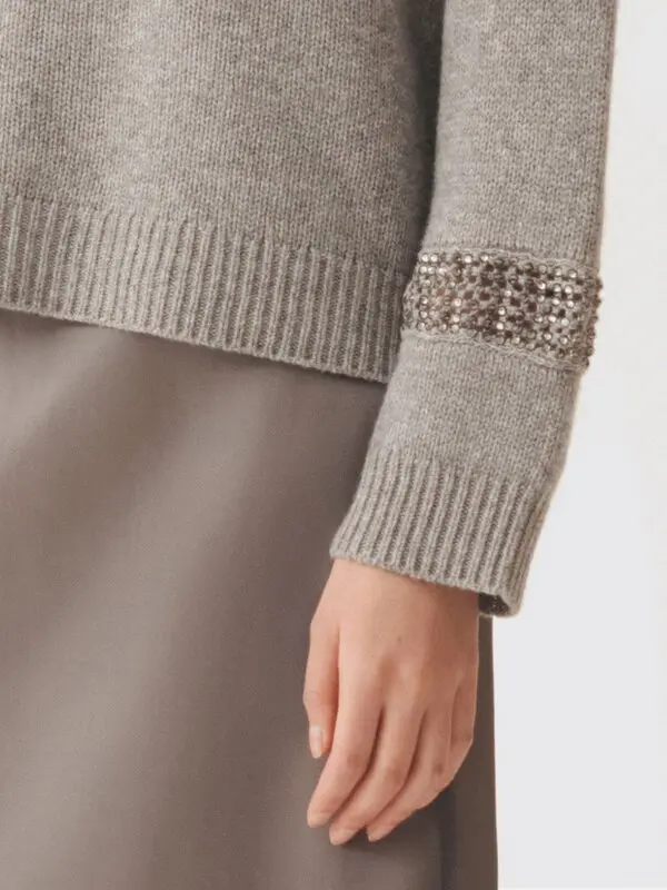 Fabiana Filippi Virgin Wool, Silk, And Cashmere Pullover
