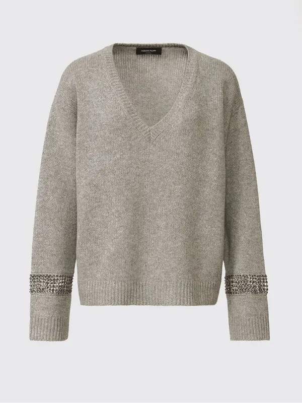 Fabiana Filippi Virgin Wool, Silk, And Cashmere Pullover