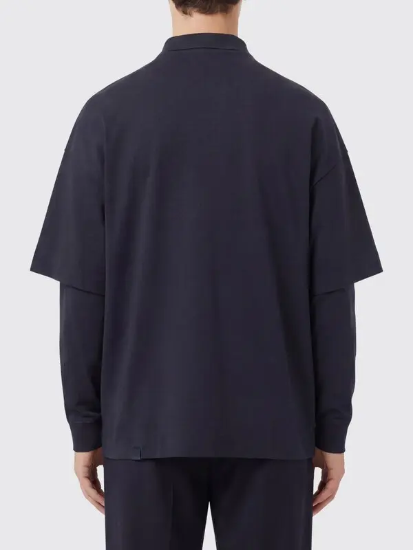 DARKPARK Cotton Polo Shirt - Blue