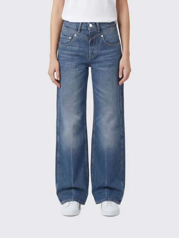 ARMARIUM Wide-leg Cotton Jeans - Denim
