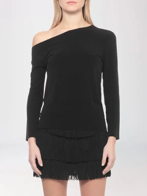 Norma Kamali Asymmetrical One-shoulder Jersey Top