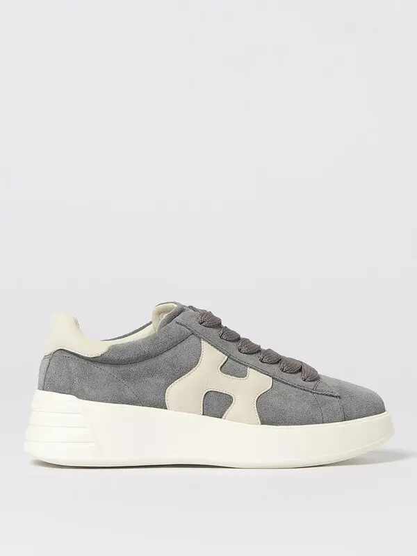 Hogan Rebel Suede Sneakers - Charcoal