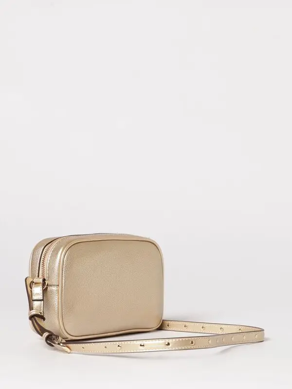 Liu Jo Laminated Grained Synthetic Leather Mini Bag - Gold