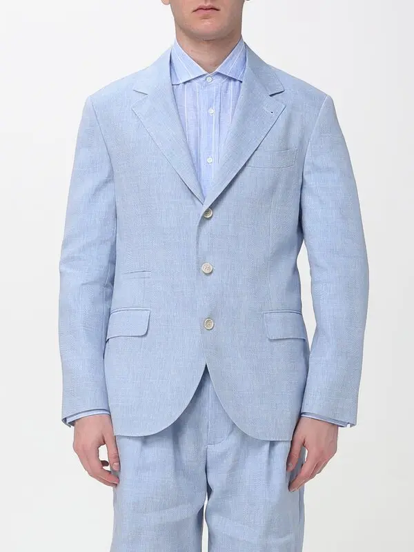 Brunello Cucinelli Jacket - Gnawed Blue