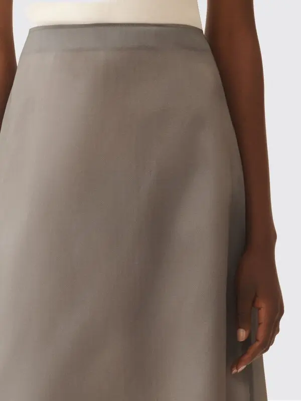Fabiana Filippi Silk Blend Midi Skirt