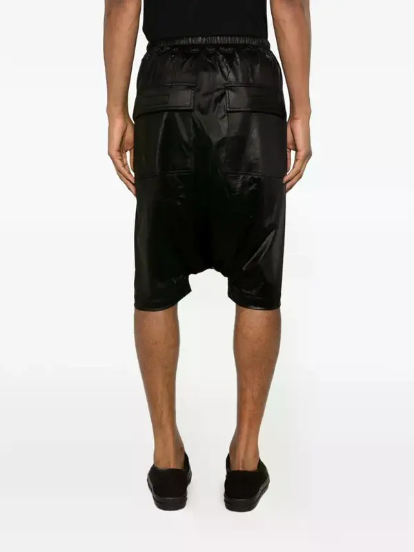 Rick Owens Drawstring Pods Shorts - Black