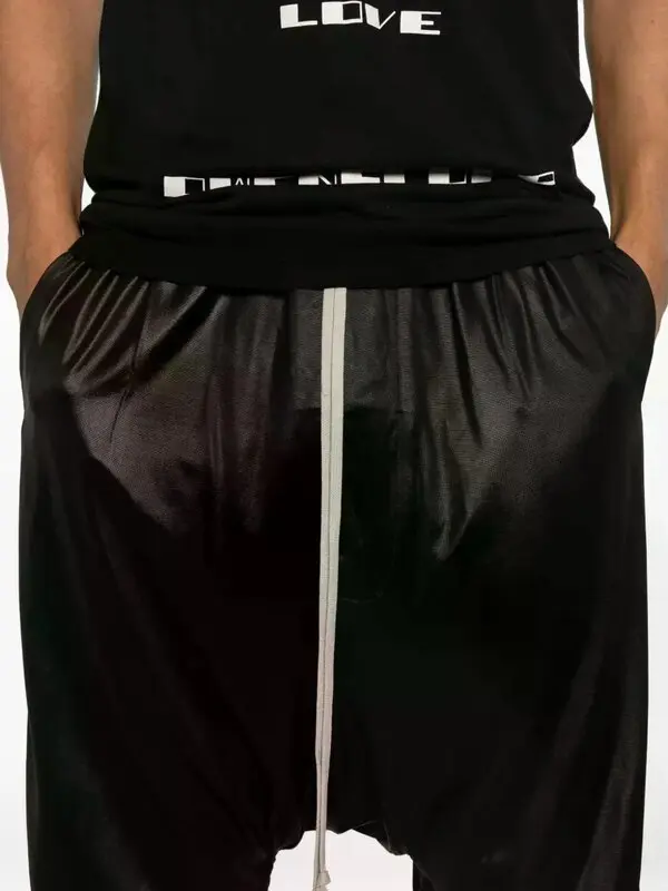 Rick Owens Drawstring Pods Shorts - Black