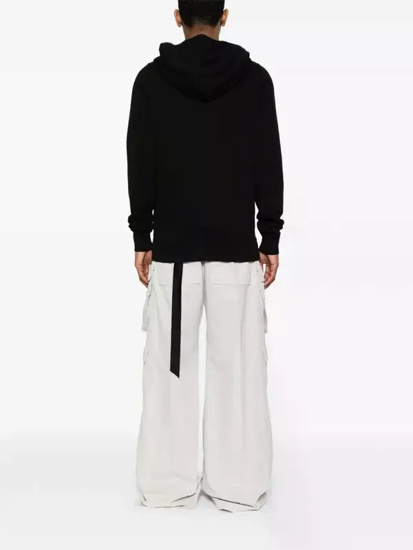 Rick Owens Zip-around Hooded Hoodie