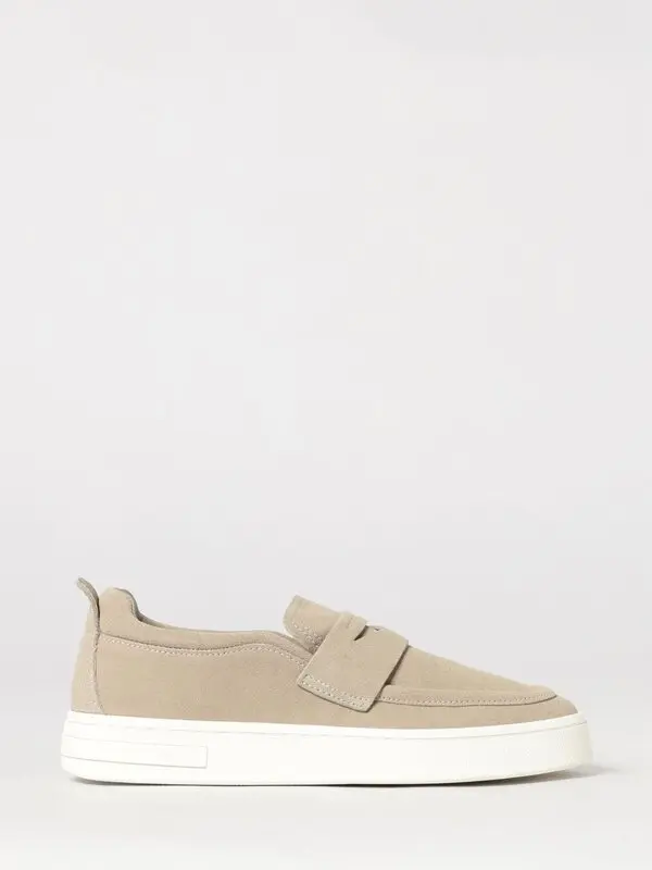 Armani Exchange Suede Loafers - Navy