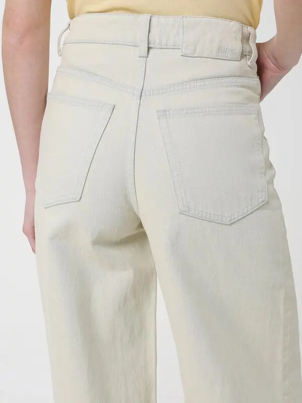 A.p.c. Wide Leg Denim Jeans