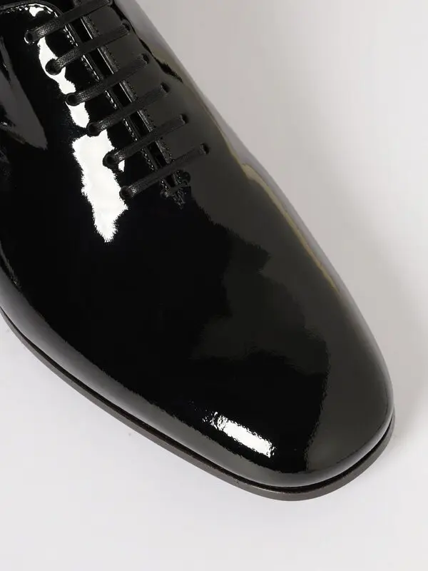 FERRAGAMO Patent Leather Oxford Shoes