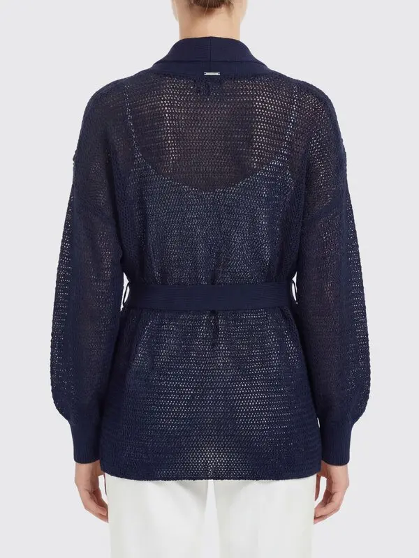 TWINSET Cotton Blend Cardigan - Blue
