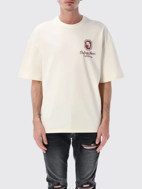 Amiri Cotton T-shirt With Logo - White