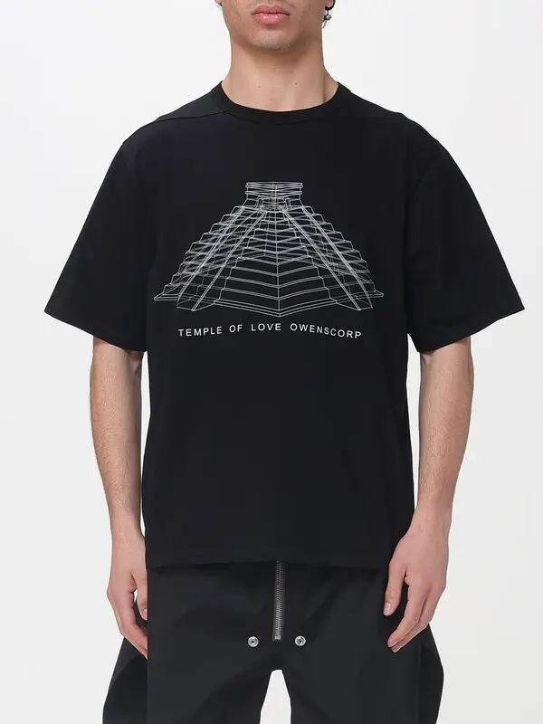 Rick Owens Printed Cotton T-shirt