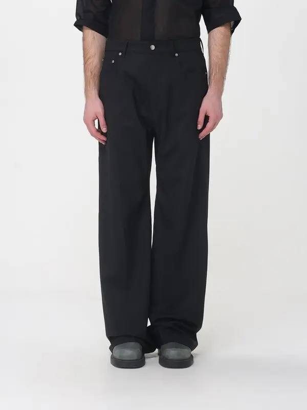Rick Owens Wide-leg Trousers - Black