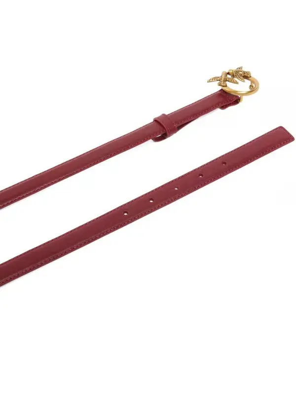 Pinko Love Birds Leather Belt