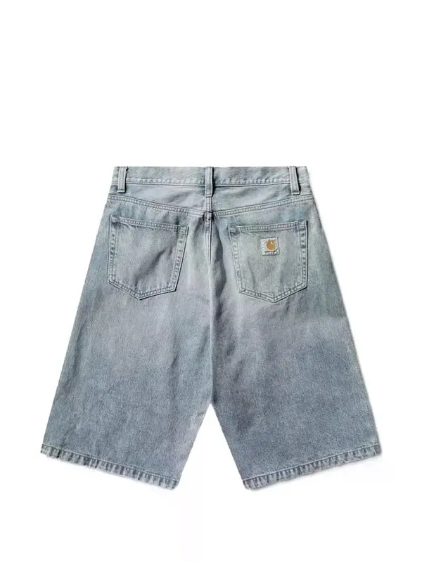 Carhartt Work In Progress Heavy Bleached Shorts - Blue