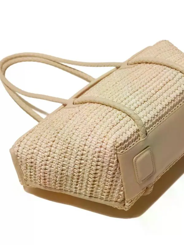 Hereu Forna Raffia Tote Bag - Neutrals